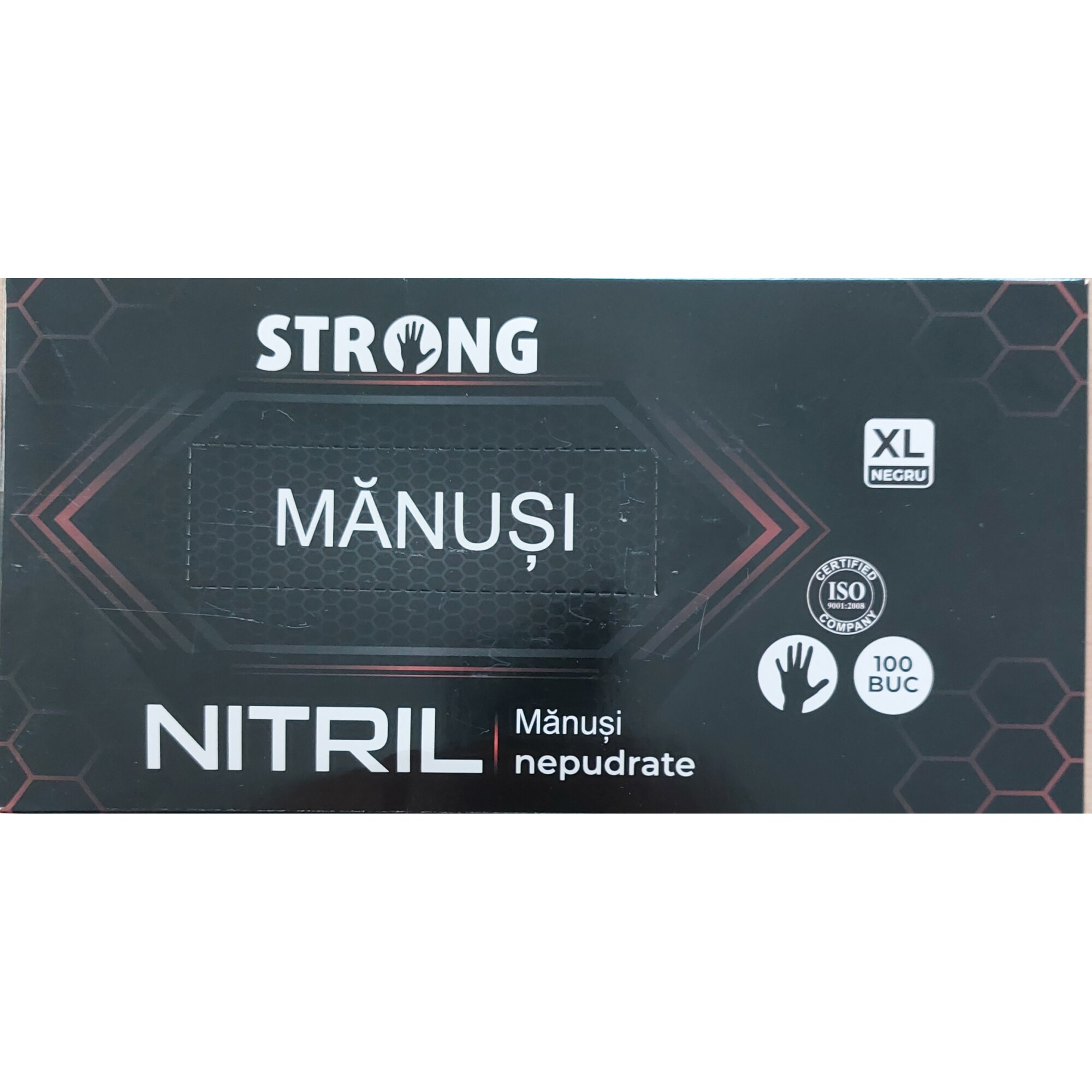 Set manusi negre Nitril, nepudrate, Marimea XL - 100 BUC - eMAG.ro