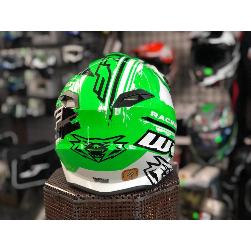 Wulfsport atv motocross enduro motoros sisak Zold Méret XL - eMAG.hu