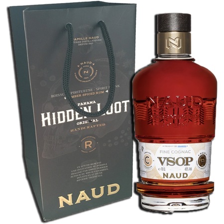 Cognac Naud V.S.O.P, Saculet, 40%, 0.7l - eMAG.ro