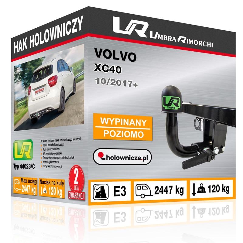 Set Carlig de remorcare Volvo XC40 [Standard, Momentum, R-Design ...