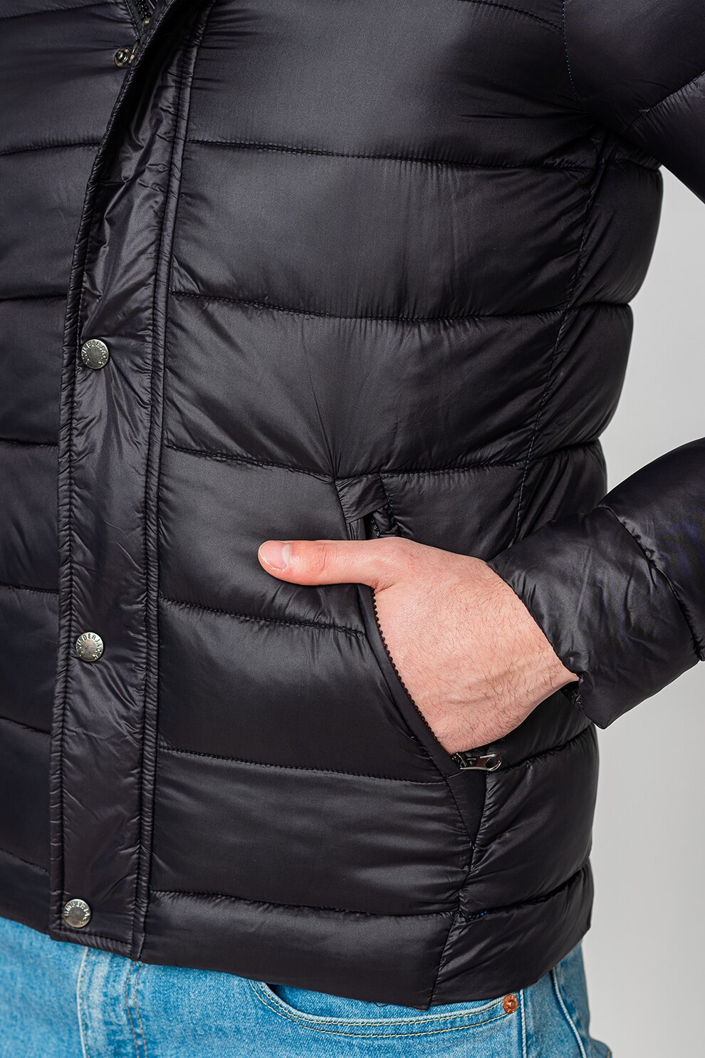 Lumberjack, Frozen steppelt télikabát, Fekete, 52 - eMAG.hu