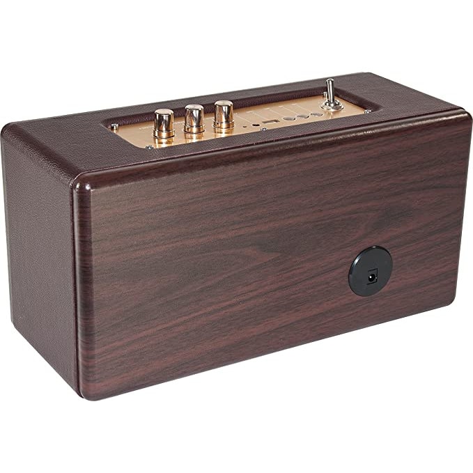 Boxa vintage retro, bluetooth 2x10w Rms - eMAG.ro