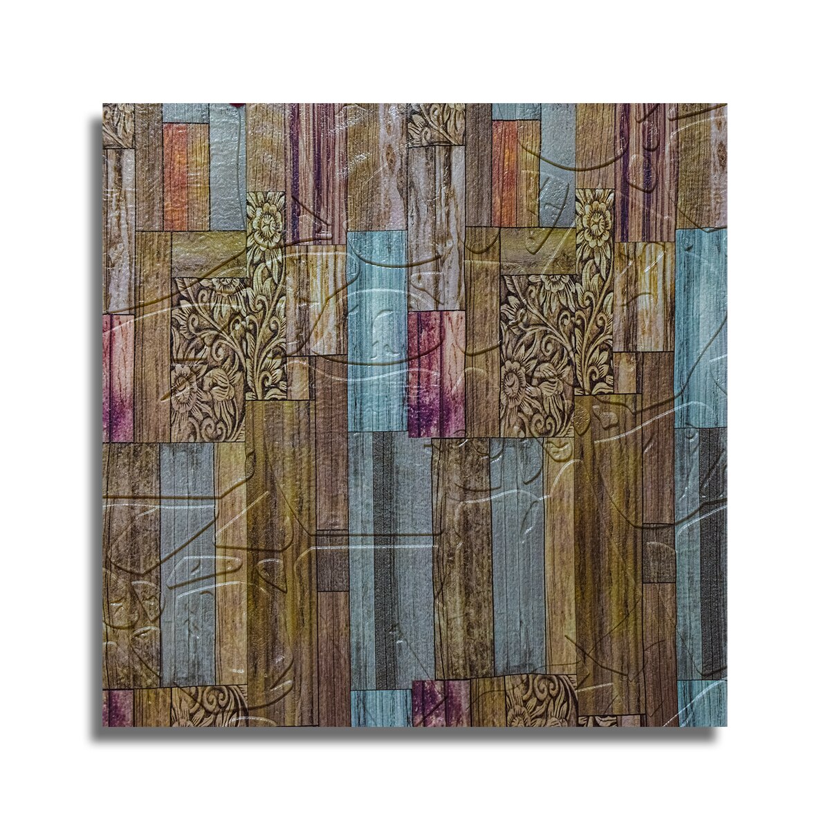 Tapet 3D Autoadeziv, design modern, usor de curatat, 70x70cm, D3590 ...