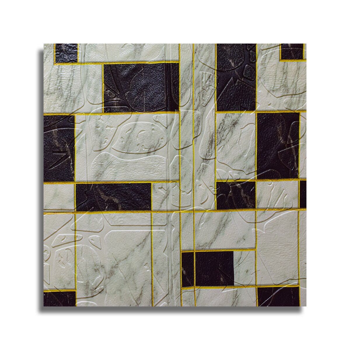 Tapet 3D Autoadeziv, design modern, usor de curatat, 70x70cm, D3591 ...