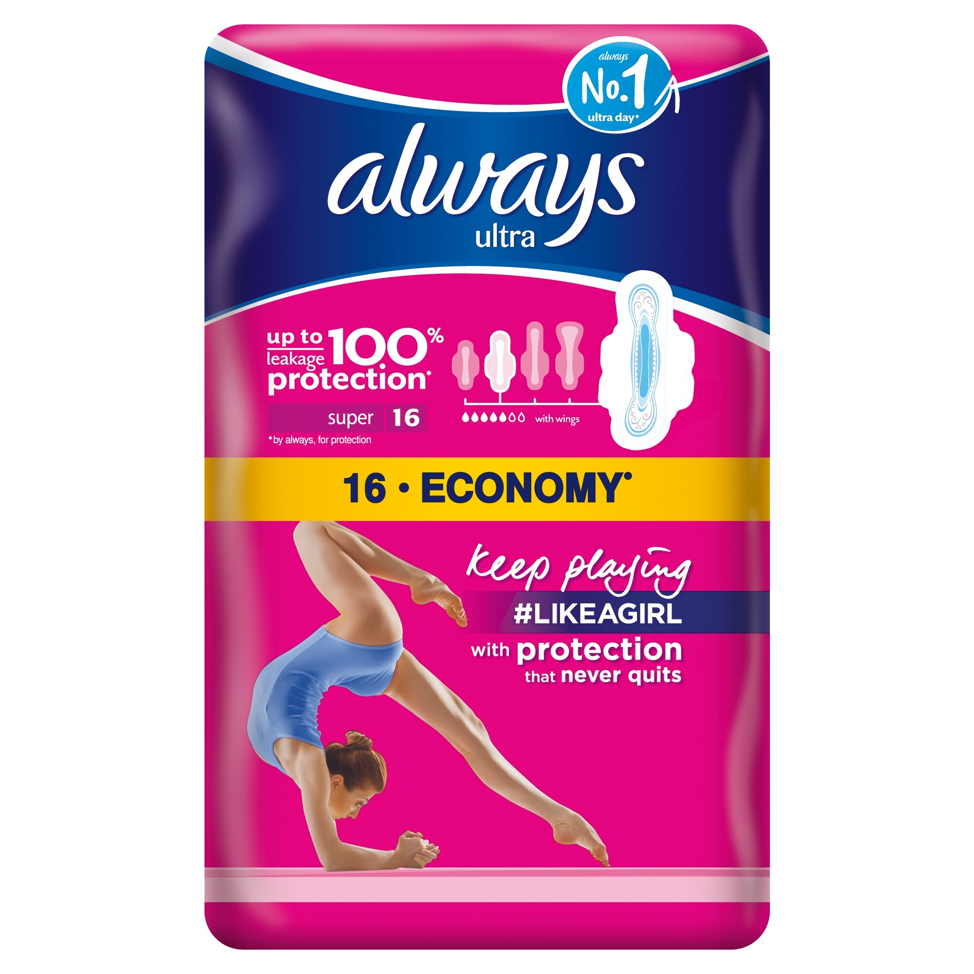 Always Ultra Super Plus Egészségügyi betét 16 db - eMAG.hu