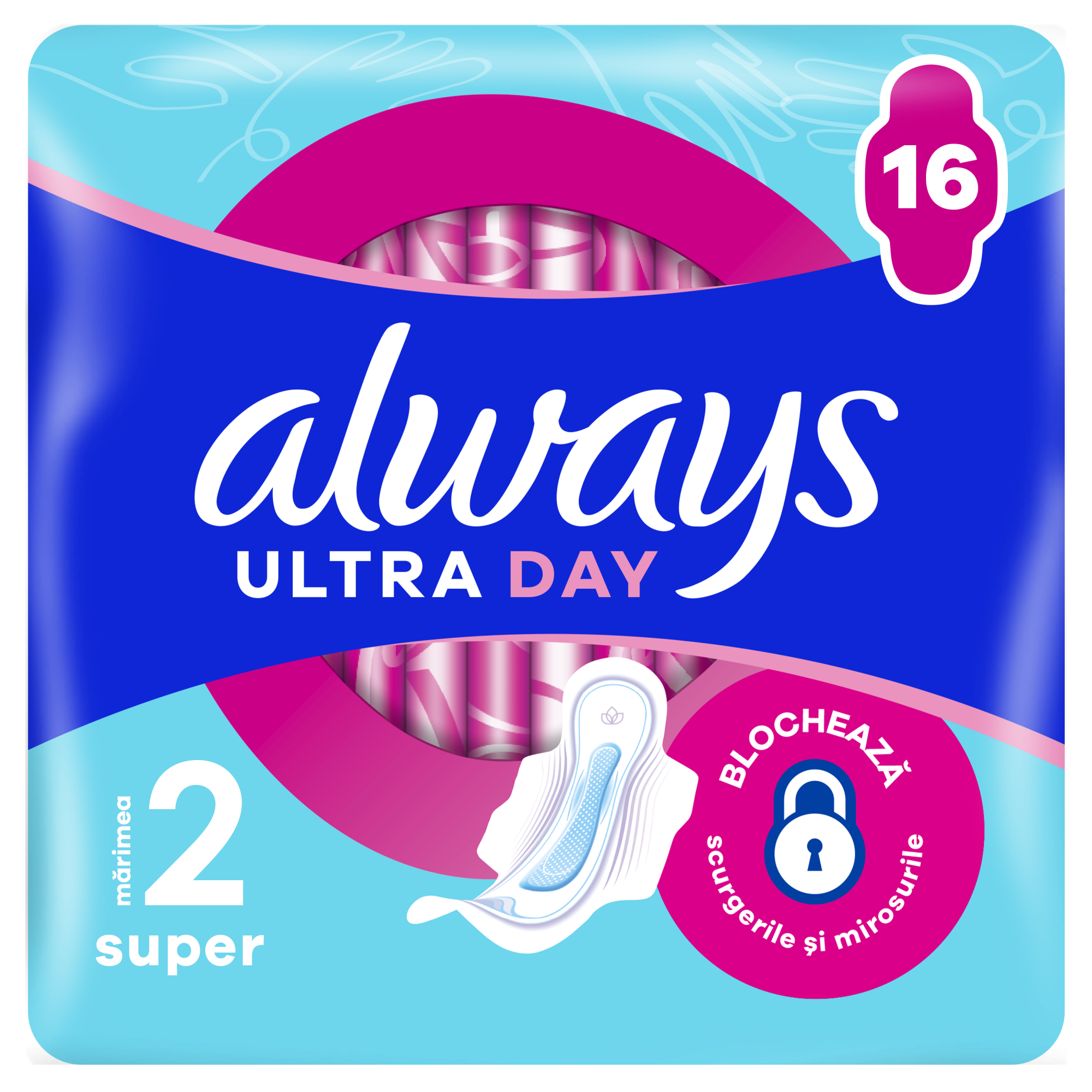 Absorbante Always Ultra Super Duo Pack, 16 buc - eMAG.ro