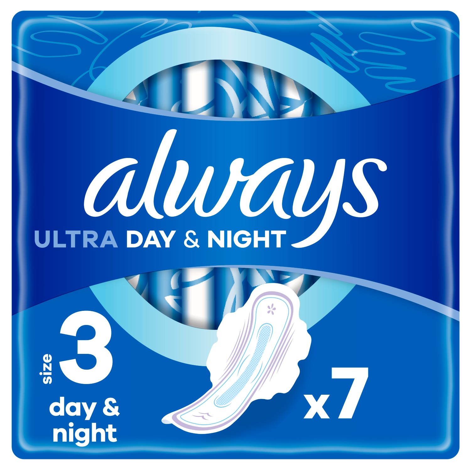 Always Ultra Night szárnyas egészségügyi betét, 7 db - eMAG.hu