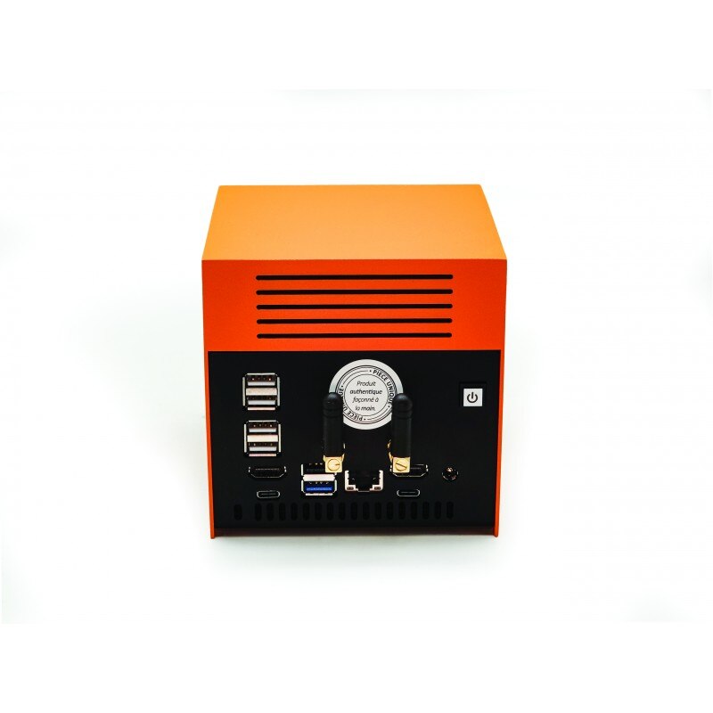 Mini PC Kubb Gen 11, Bleu jour, Intel Core i7 1165G7, Fara sistem de ...