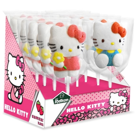 Acadele bezea Hello Kitty Marshmallow 45 gr 12 buc - eMAG.ro