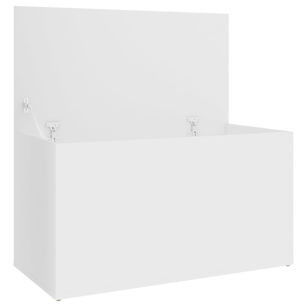Cufar de depozitare, alb, 84x42x46 cm, PAL 803056 - eMAG.ro