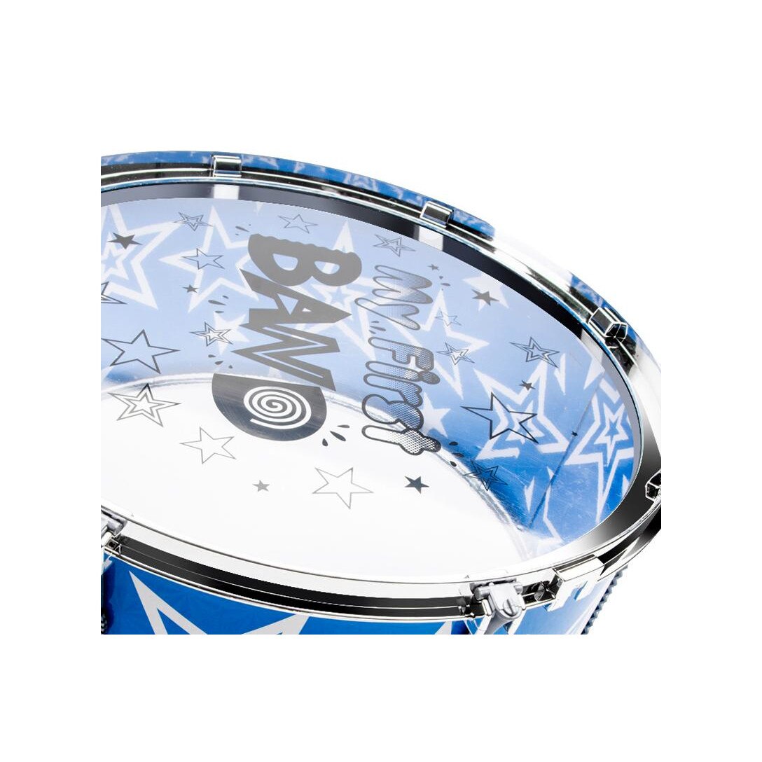 Set de mini tobe pentru copii, 5 tobe si scaunel cu inaltime reglabila ...