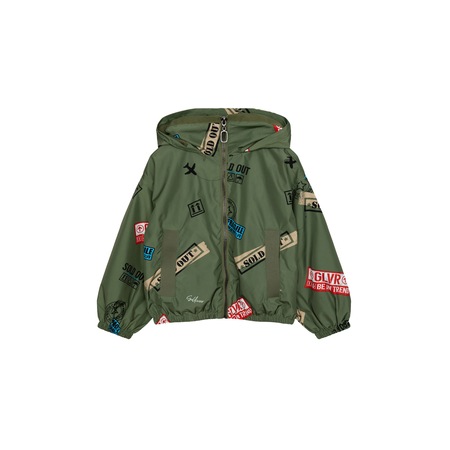Jacheta antivant, Gulliver, Poliester/Bumbac, 152 cm, Verde kaki - eMAG.ro