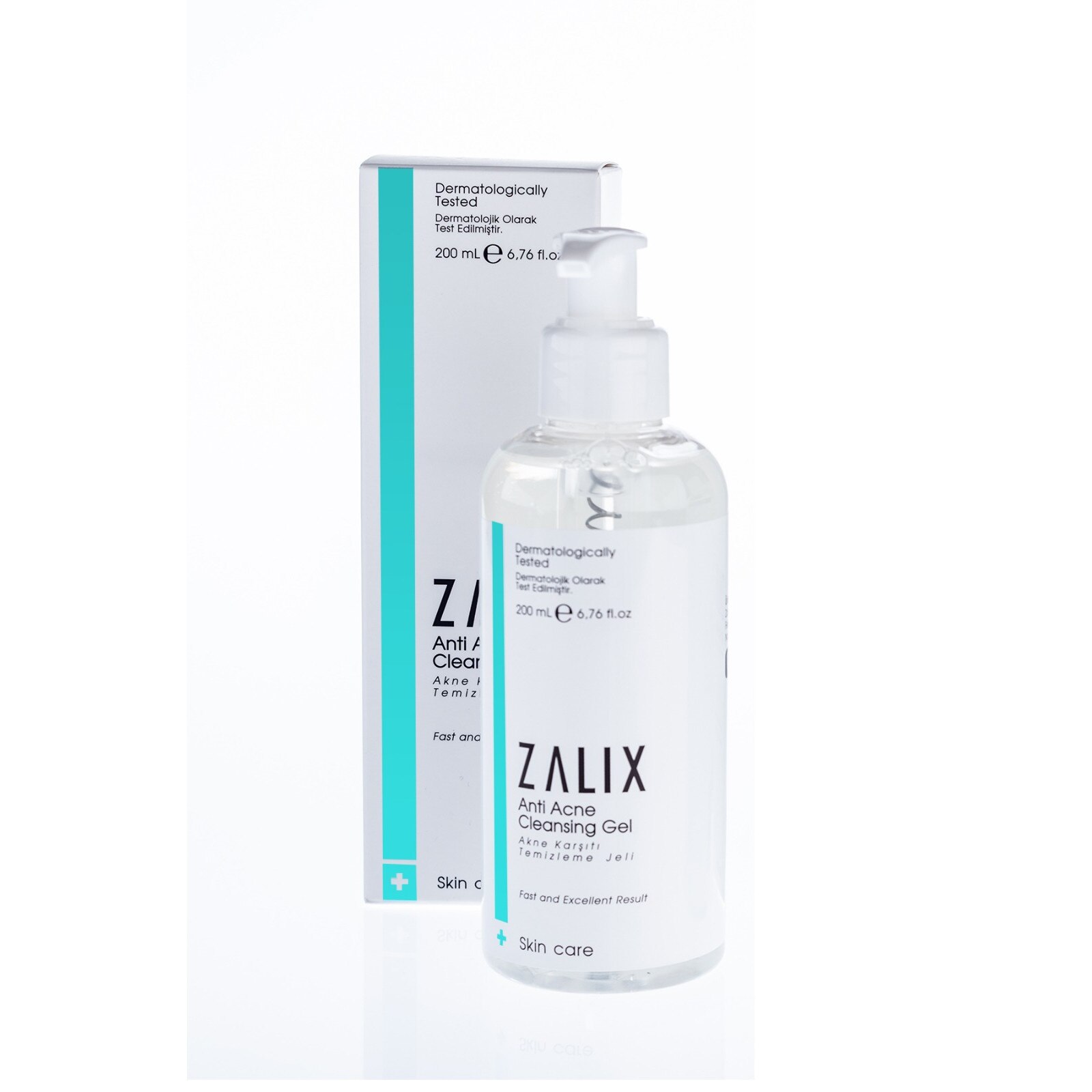 Gel de curatare antiacneic, ZALIX, 200 ml - eMAG.ro