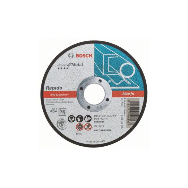 Disc taiere metal Bosch Expert 115x22,23x1 mm - eMAG.ro