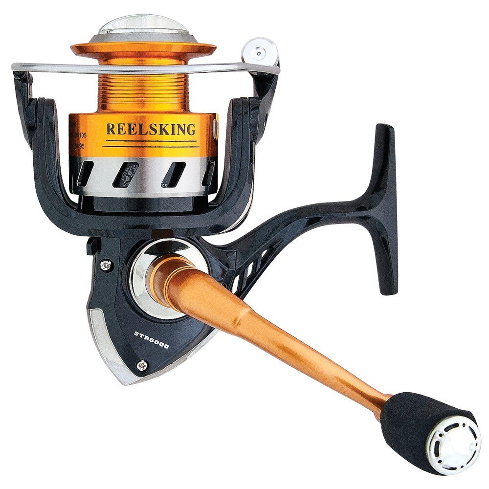 Mulineta Reelsking STR crap Rulmenti 4 Tambur 6000 Rola Fir 300m 0,30mm ...