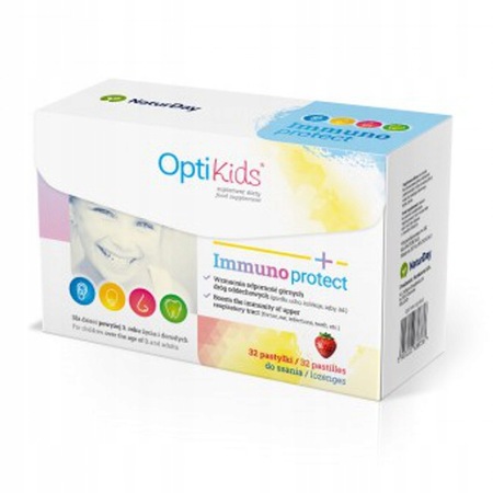 Probiotice pentru copii OptiKids, NaturDay, 32 Comprimate - eMAG.ro
