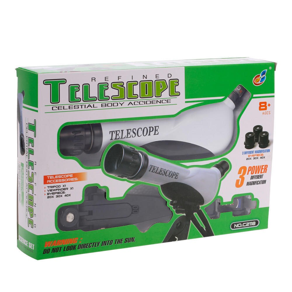 Set telescop de jucarie Celestial pentru copii - eMAG.ro