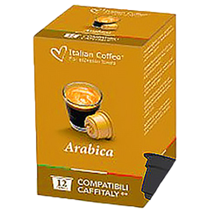 Cafea 100% Arabica, 12 capsule compatibile Cafissimo/Caffitaly/Beanz, Italian Coffee - eMAG.ro