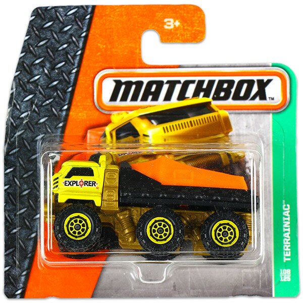 Matchbox: Terrainiac kisautó - sárga - eMAG.hu