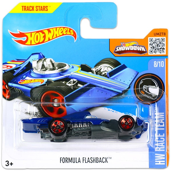 Hot Wheels Race Team: Formula Flashback verseny kisautó - sötétkék - eMAG.hu