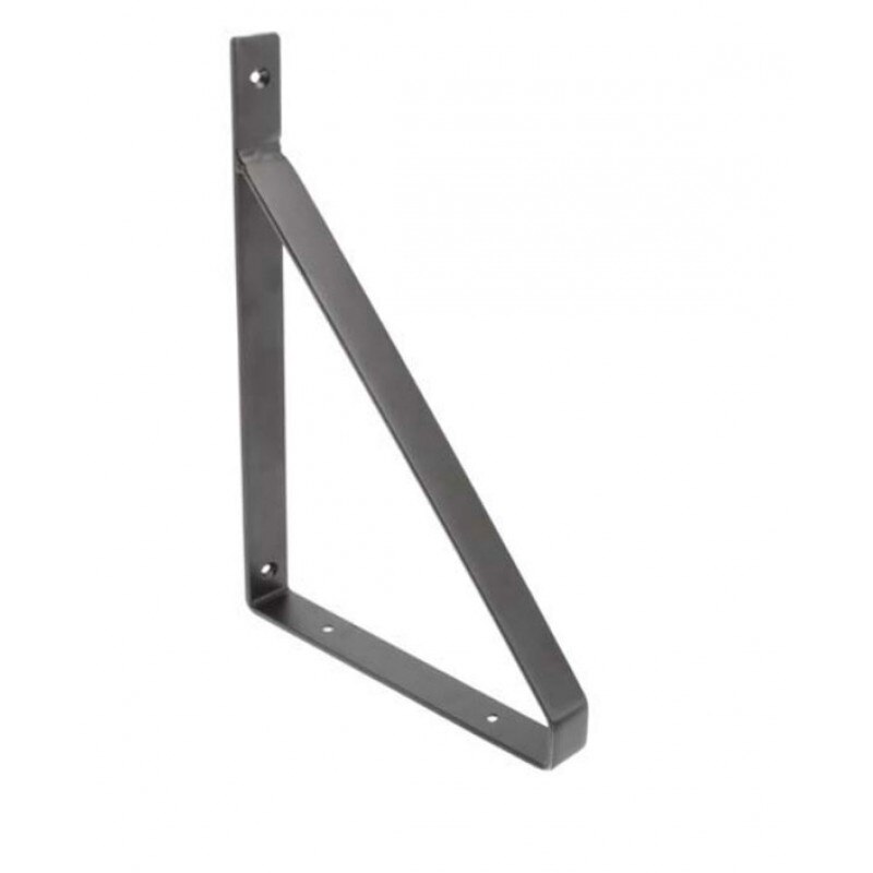 Suport polita model GINO, 300x220 mm, finisaj negru mat - eMAG.ro