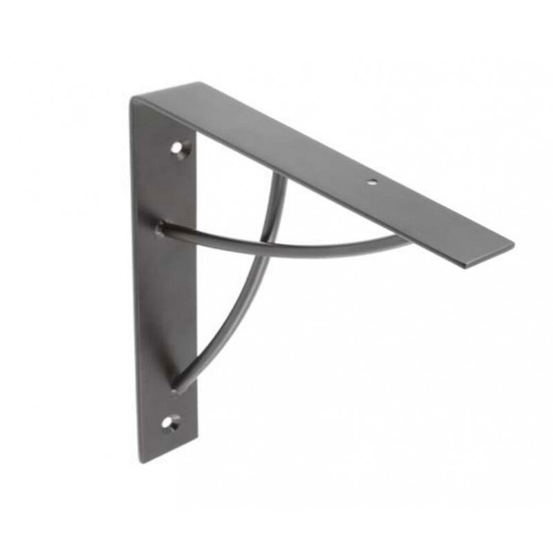 Suport polita model NEO, 180x180 mm, finisaj negru mat - eMAG.ro