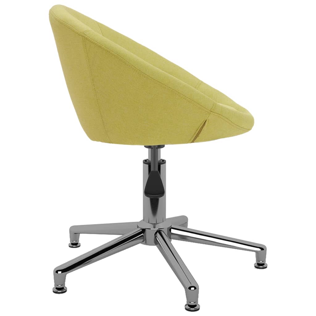Scaun de birou pivotant vidaXL, Tesatura, Verde, 330445 - eMAG.ro