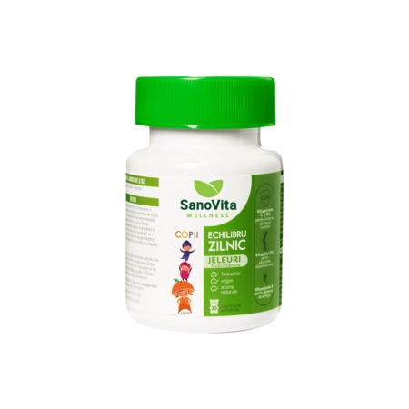 Jeleuri copii multivitamine Echilibru Zilnic 30 buc Sanovita Wellness ...