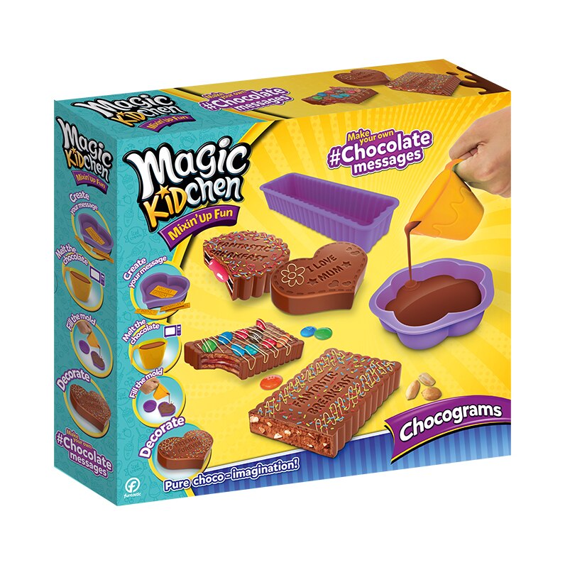 Set modelam ciocolata, multifunctional, multicolor - eMAG.ro