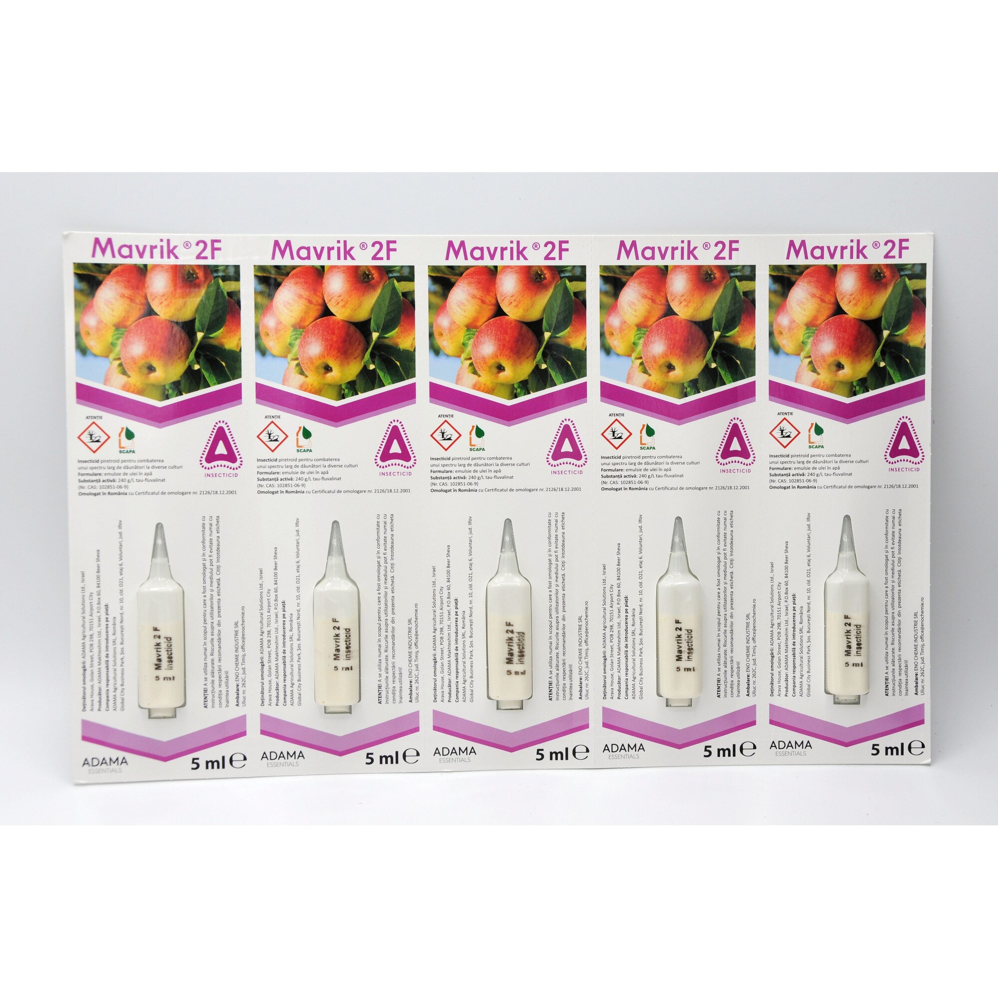 Инсектицид MAVRIK 2F, 5 мл - eMAG.bg