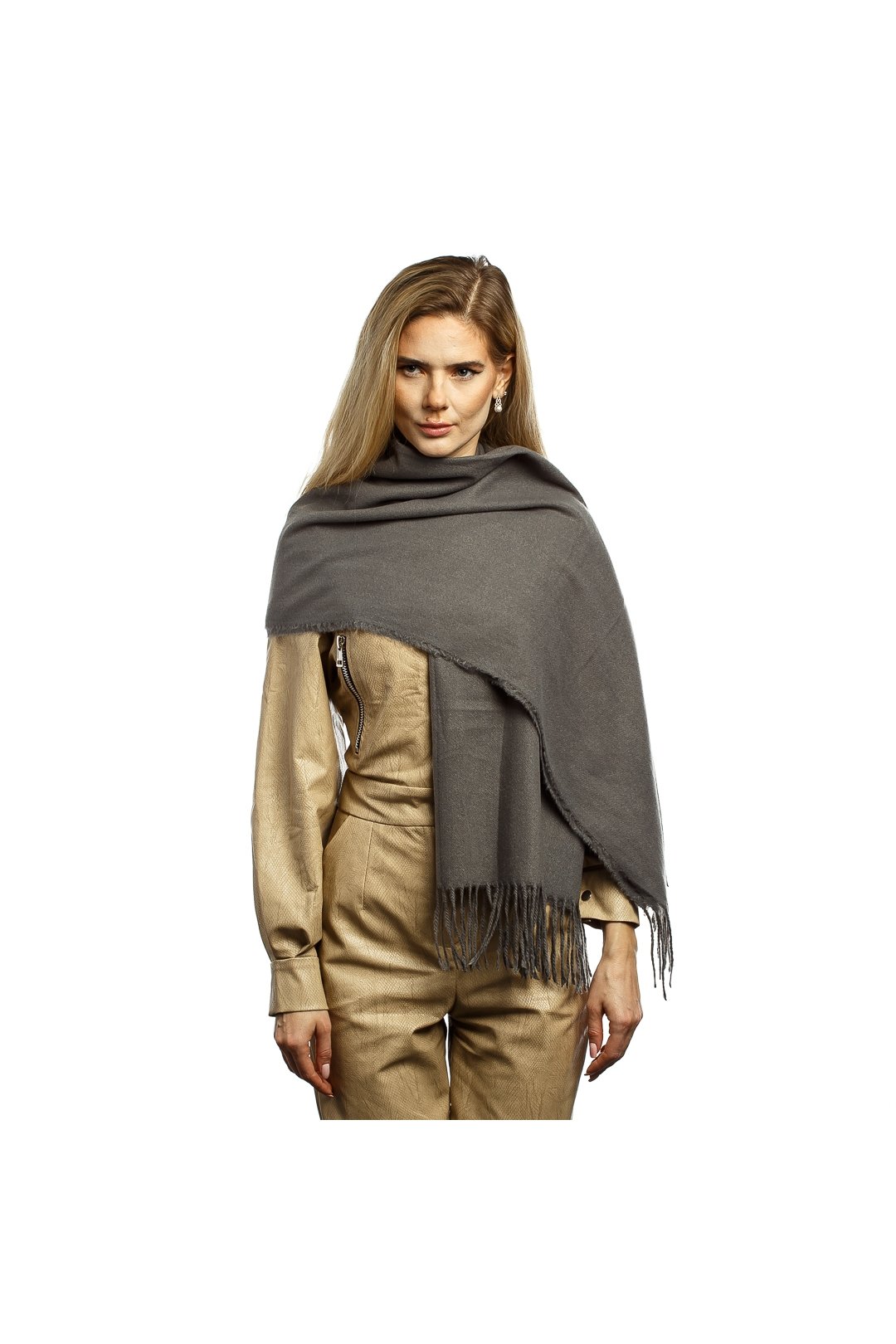 Fular dama Finny, Gri - eMAG.ro