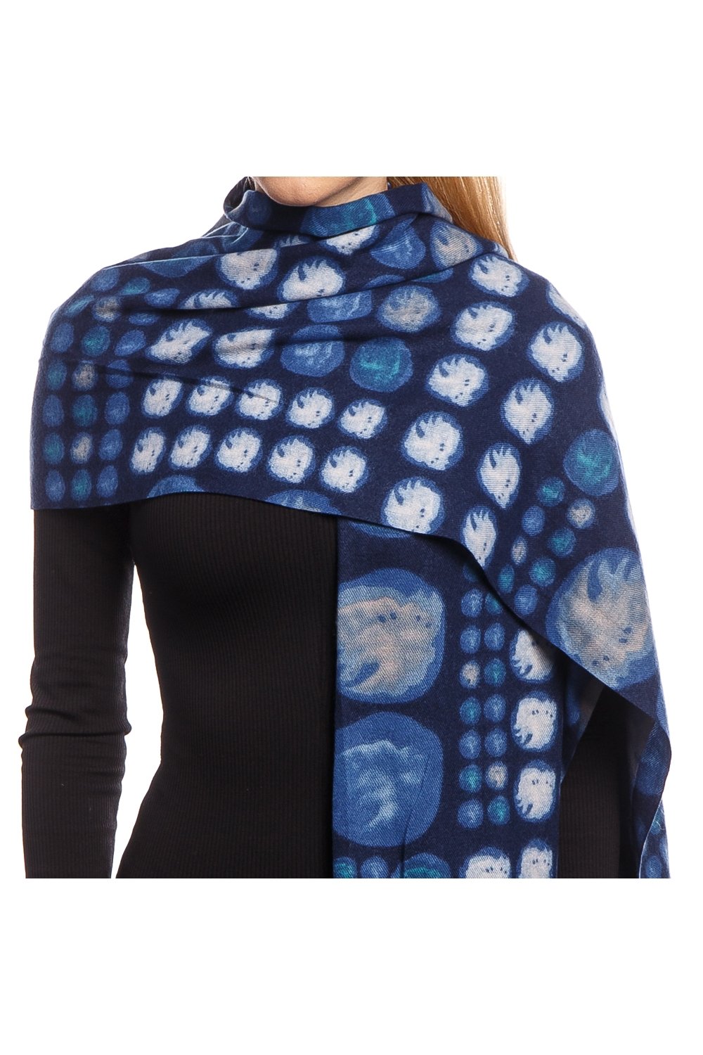 Fular dama Vimini, Albastru - eMAG.ro