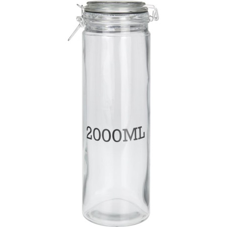 Recipient alimentar, 2l, Sticla, Transparent - eMAG.ro