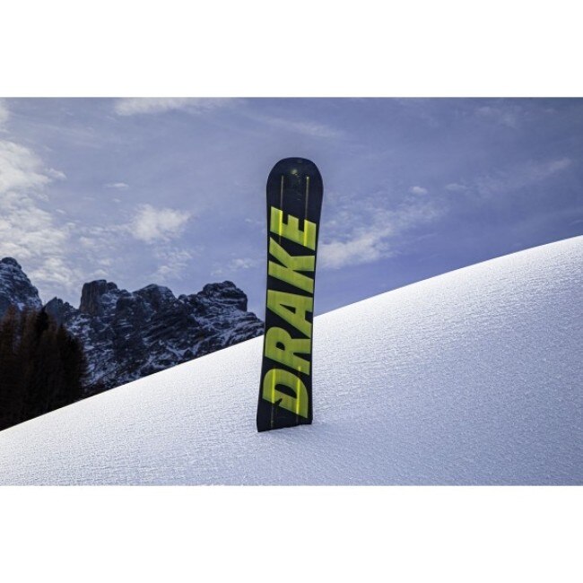 Placa Snowboard Drake DF Team, Galben/Negru, 155 cm - eMAG.ro