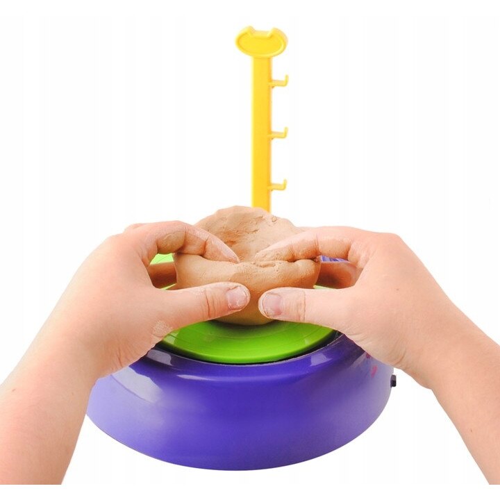 Set de olarit special adaptata pentru copii, Zola®, 1 kg lut, accesorii ...