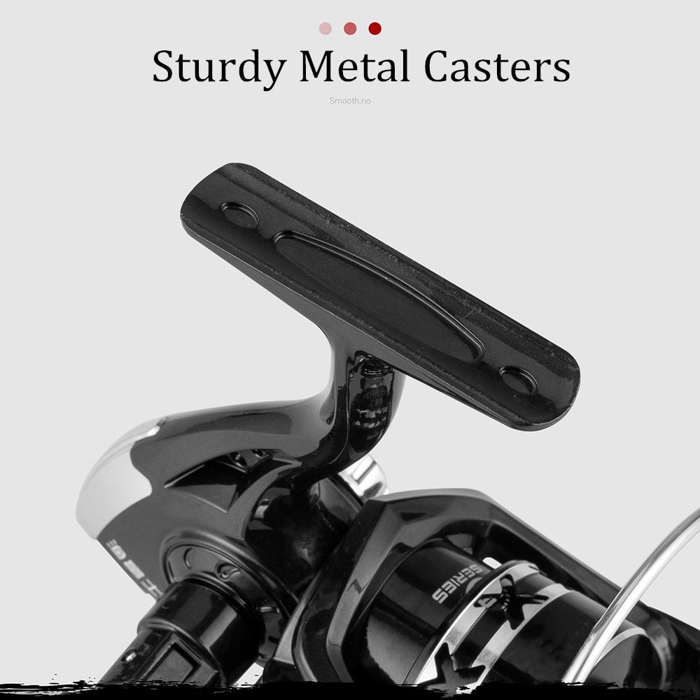 Mulineta de pescuit rotativa X4000, cu raport 5.2:1, capacitate 185 m ...