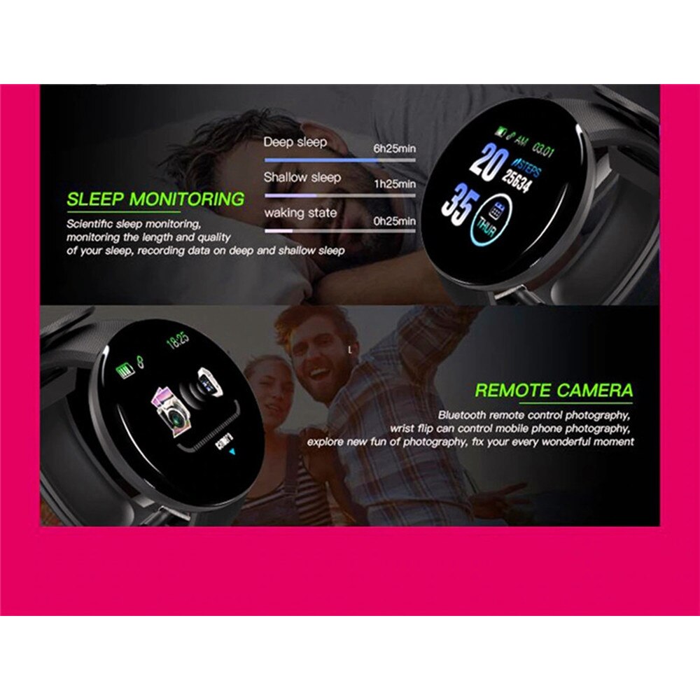 SmartWatch BMG L216, Фитнес гривна, Display color 44mm, Силиконова ...