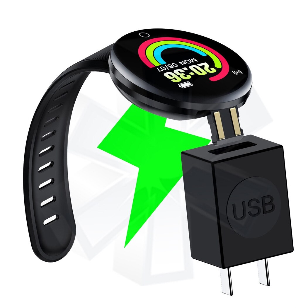 SmartWatch BMG L216, Фитнес гривна, Display color 44mm, Силиконова ...