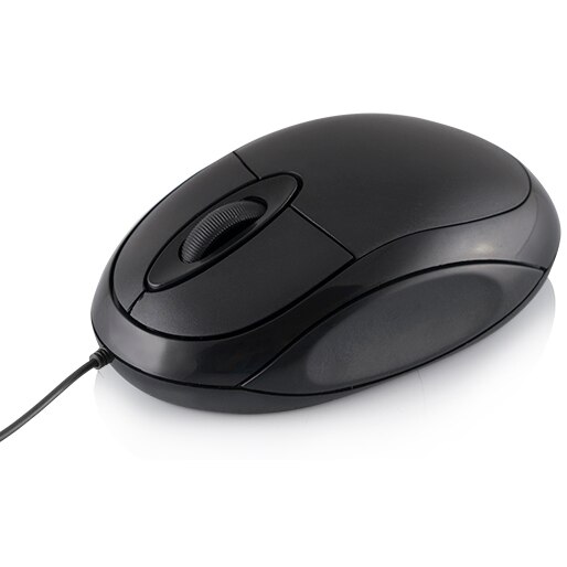 Mouse Logic LM-11, Wired USB, Black - eMAG.ro