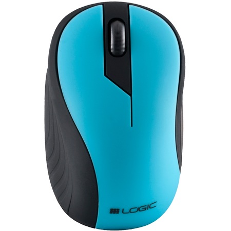 Mouse Wireless Logic LM-23, Black-Blue - eMAG.ro
