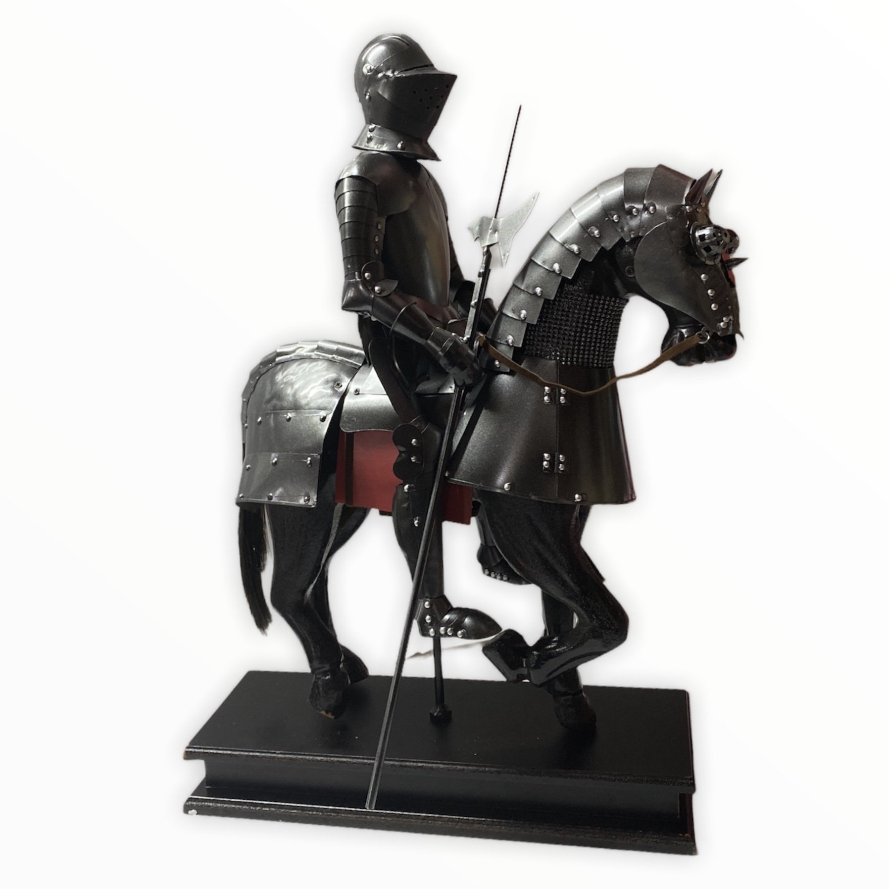 Statueta Decorativa, Cavaler pe cal, 53x35 cm - eMAG.ro