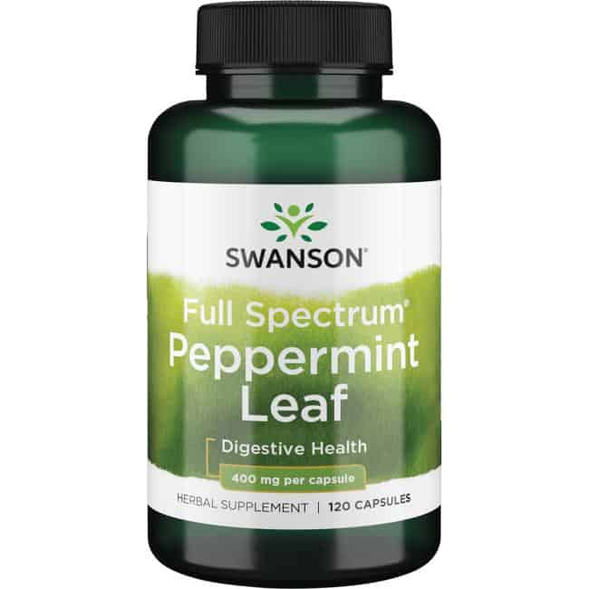 Spectrul complet de frunze de menta, Swanson, 120 Capsule - eMAG.ro