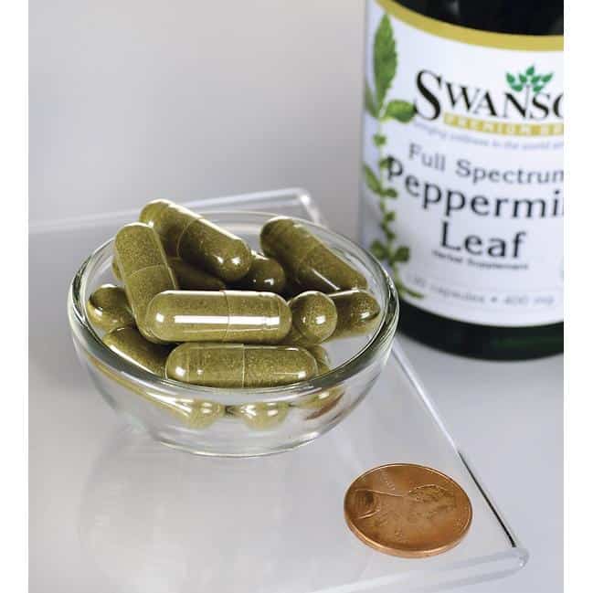 Spectrul complet de frunze de menta, Swanson, 120 Capsule - eMAG.ro