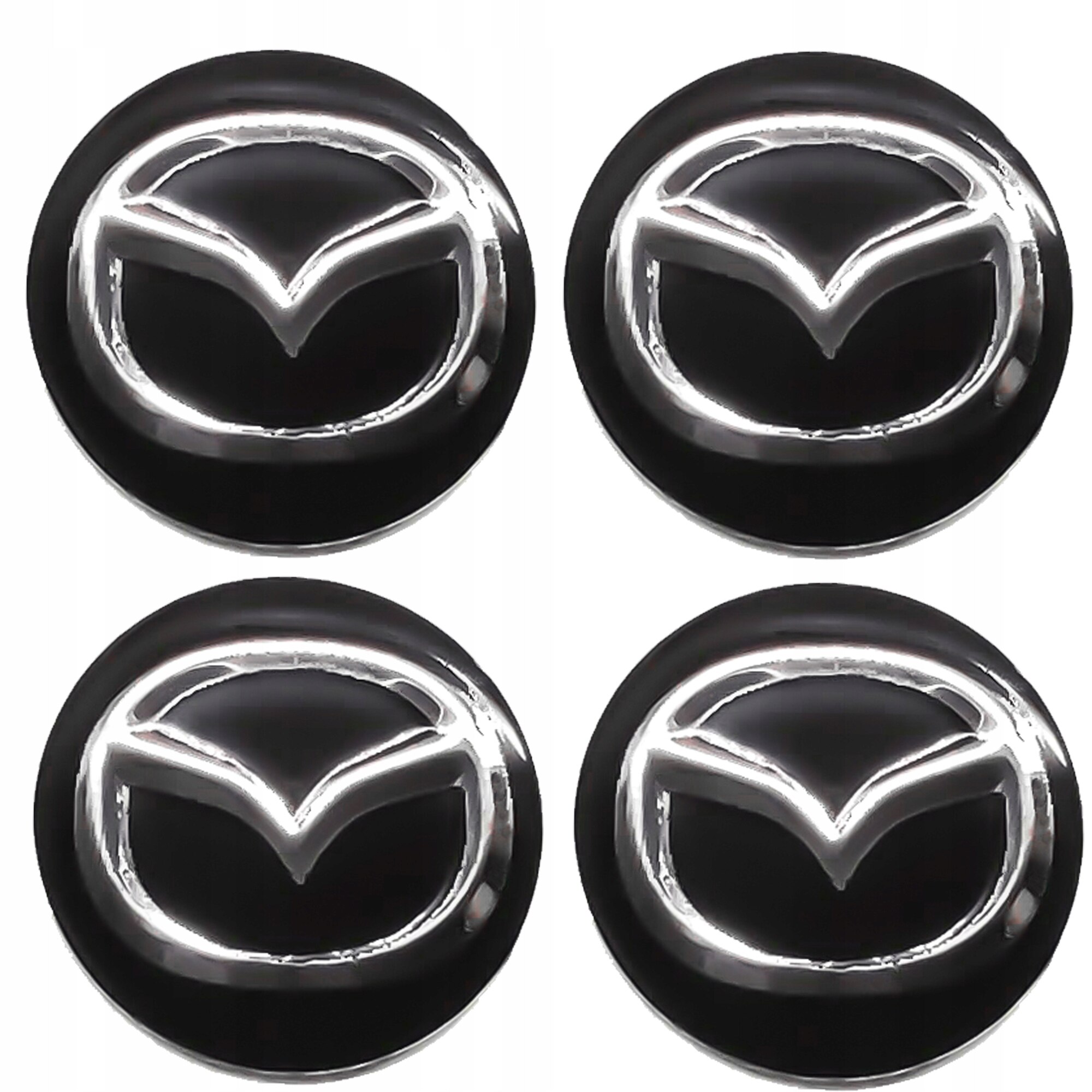 Autocolant logo telecomanda masina, Compatibila cu Mazda, 14 mm - eMAG.ro