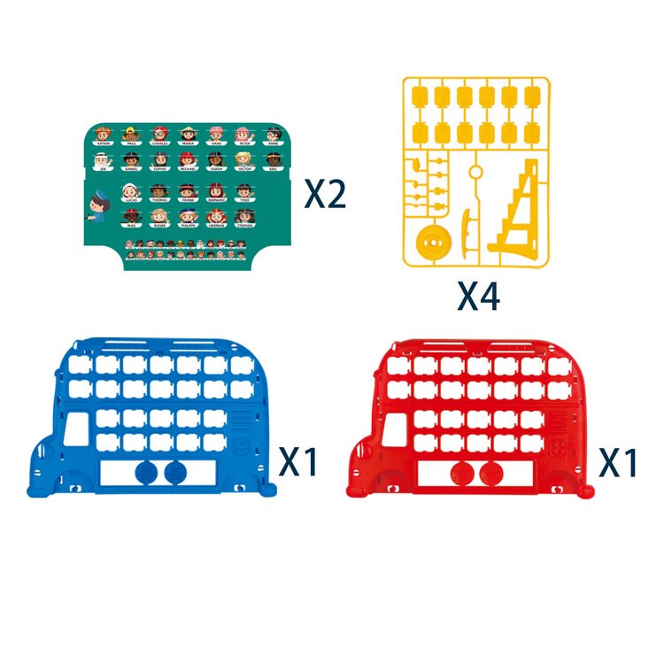 Joc de memorie si inteligenta "Ghici cine e in autobuz", joc de ...