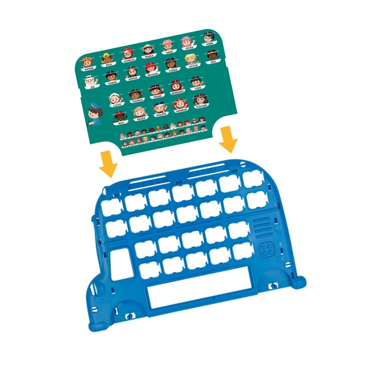 Joc de memorie si inteligenta "Ghici cine e in autobuz", joc de ...