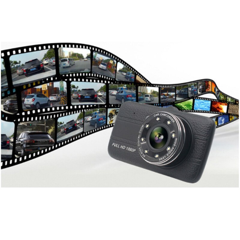 Camera auto DVR Full HD, dual lens, video 1080 P full HD, night vision ...