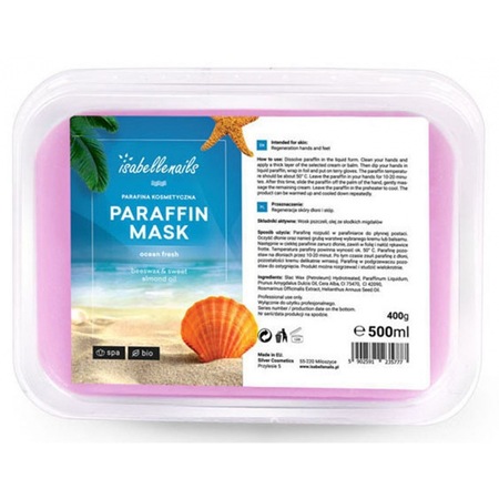 Parafina cosmetica pentru maini si picioare, IsabelleNails, Ocean, 500 ...