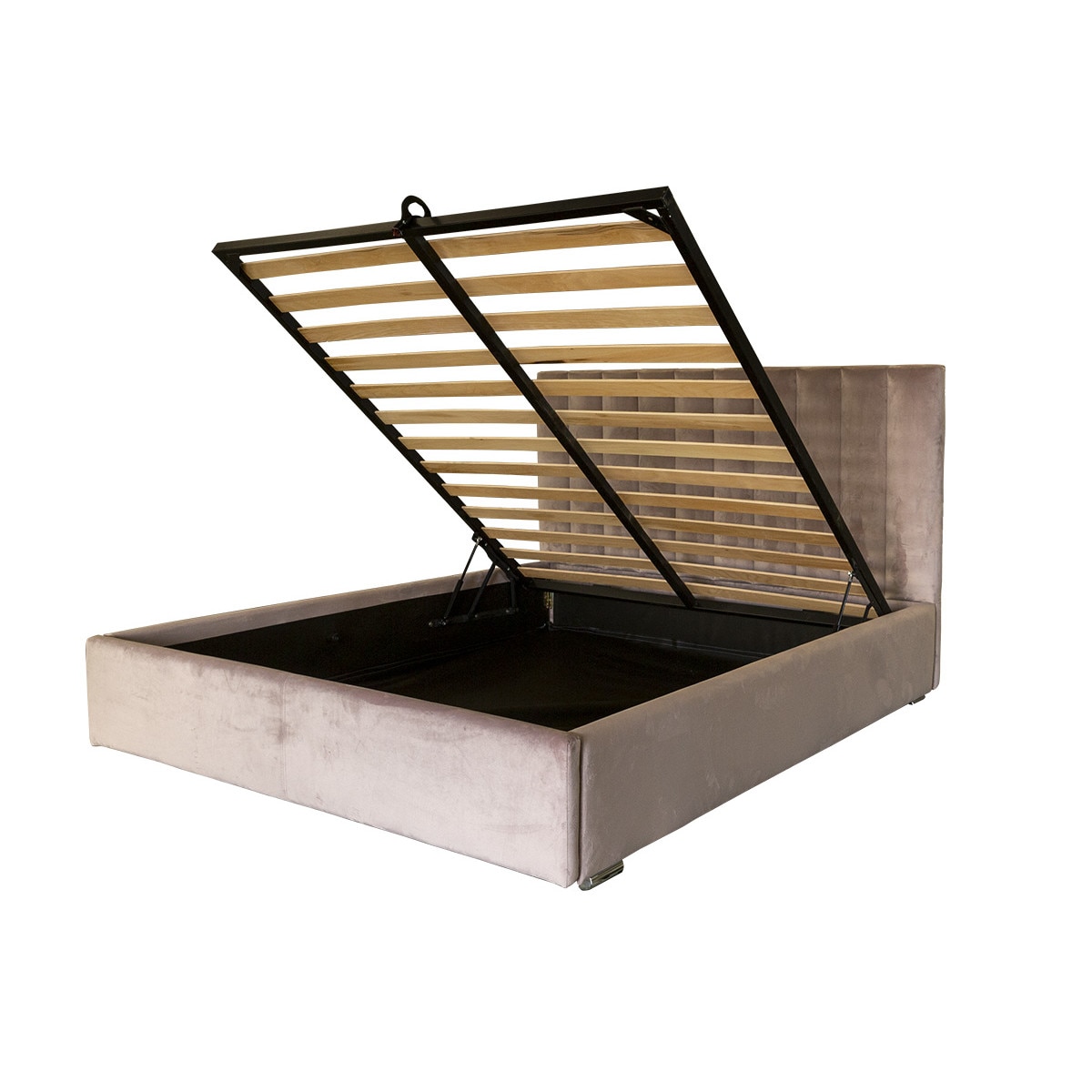 Pat tapitat Trendy roz pal 140x200 - eMAG.ro