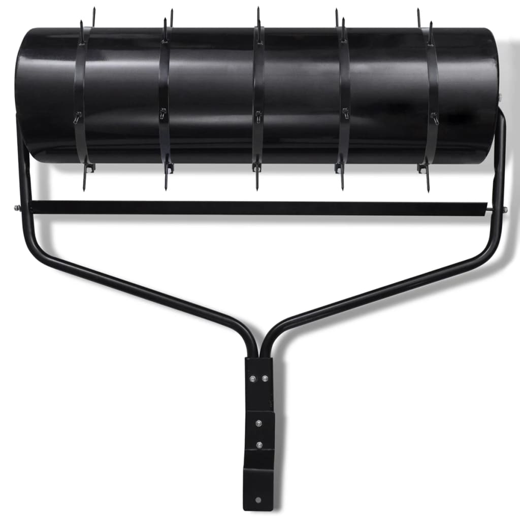 Tavalug de gradina cu 5 benzi aeratoare, 30 cm diametru, negru 270651 ...